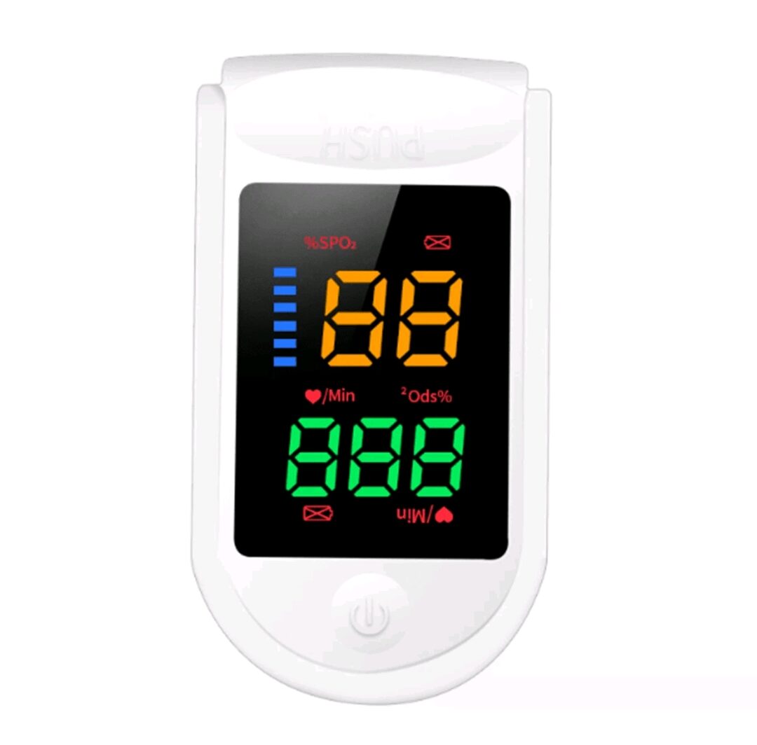 Pulse Oximeter Fingertip, Oxygen Meter Finger Pulse Oximeter Large LED ...